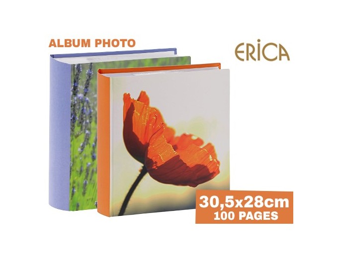 ALBUM TRAD FLORALINE 305x280 100 PAGES ASSORT.